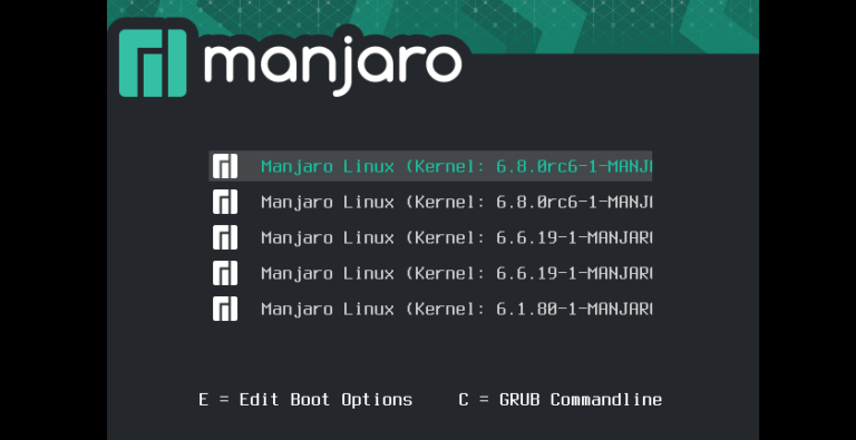 如何在 Manjaro 中更改内核版本 - 兔子教程